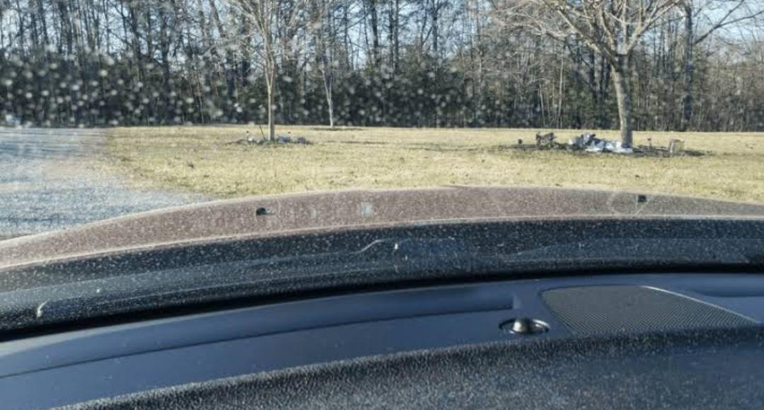 White Dust Falling from the Sky in Maryland's Montgomery County and ...