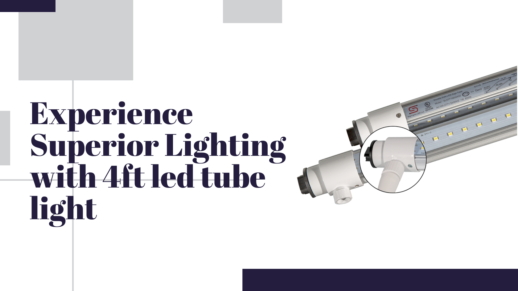Experience Superior Lighting with 4ft led sign light - USA Magazine